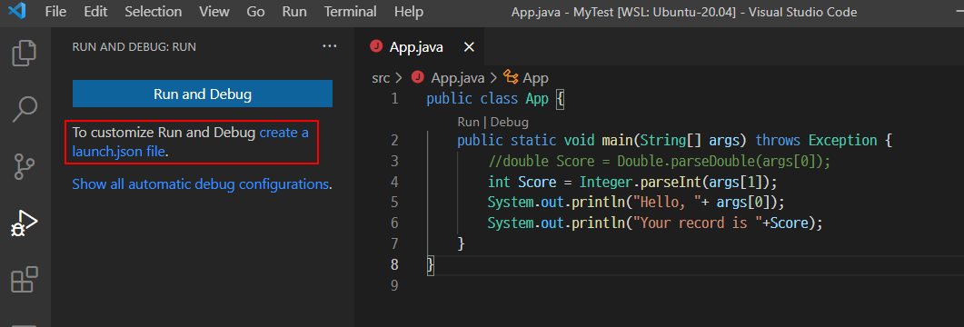 HOBBY - vscode launch.json 사용하기